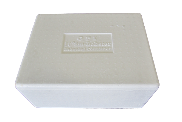 Small Lobster Styro Box/Lid — Glacier Pac